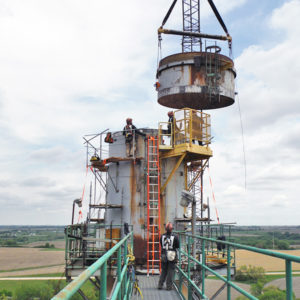 Steel Chimney and Steel Smokestack Structural Repair and Restoration